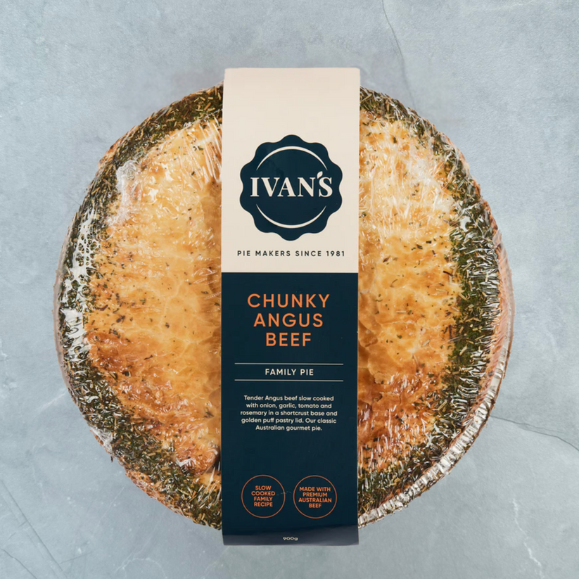 Chunky Angus Beef Pie - Family – Bush's Meats