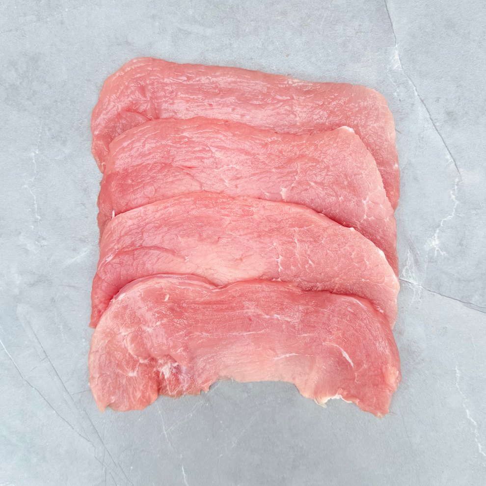 Sunland Pork Schnitzel - Plain – Bush's Meats
