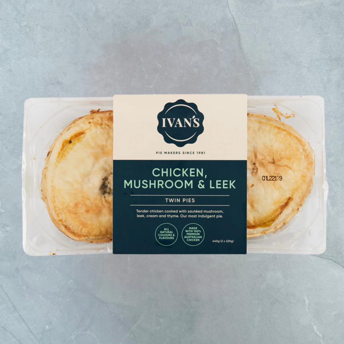 Chicken, Mushroom, & Leek Pie - Twin Pack – Bush's Meats